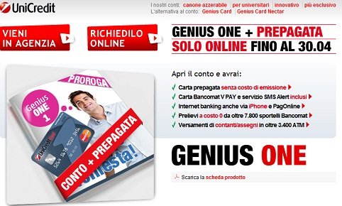 Genius One - Poche Spese, Quanta Convenienza?